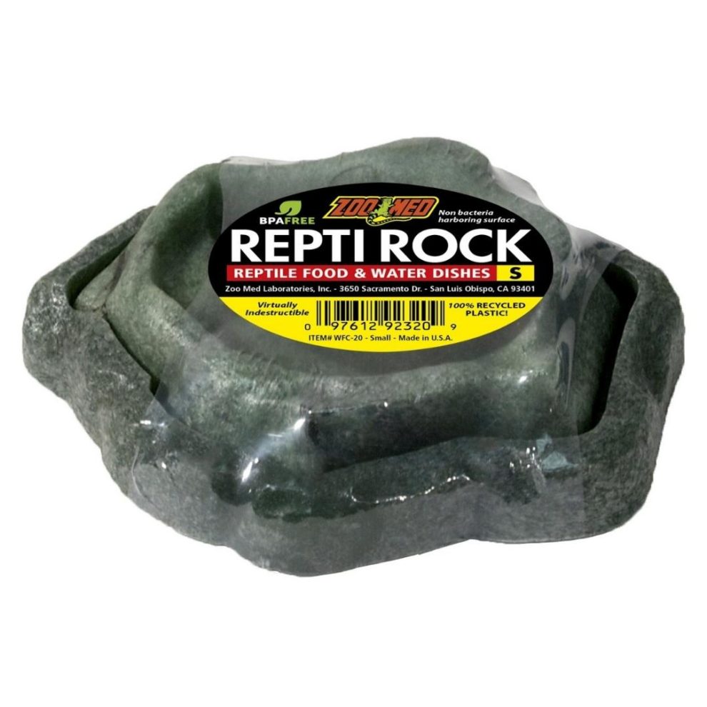 Zoo Med Combo Repti Rock Food and Water Dish - Underground Reptiles