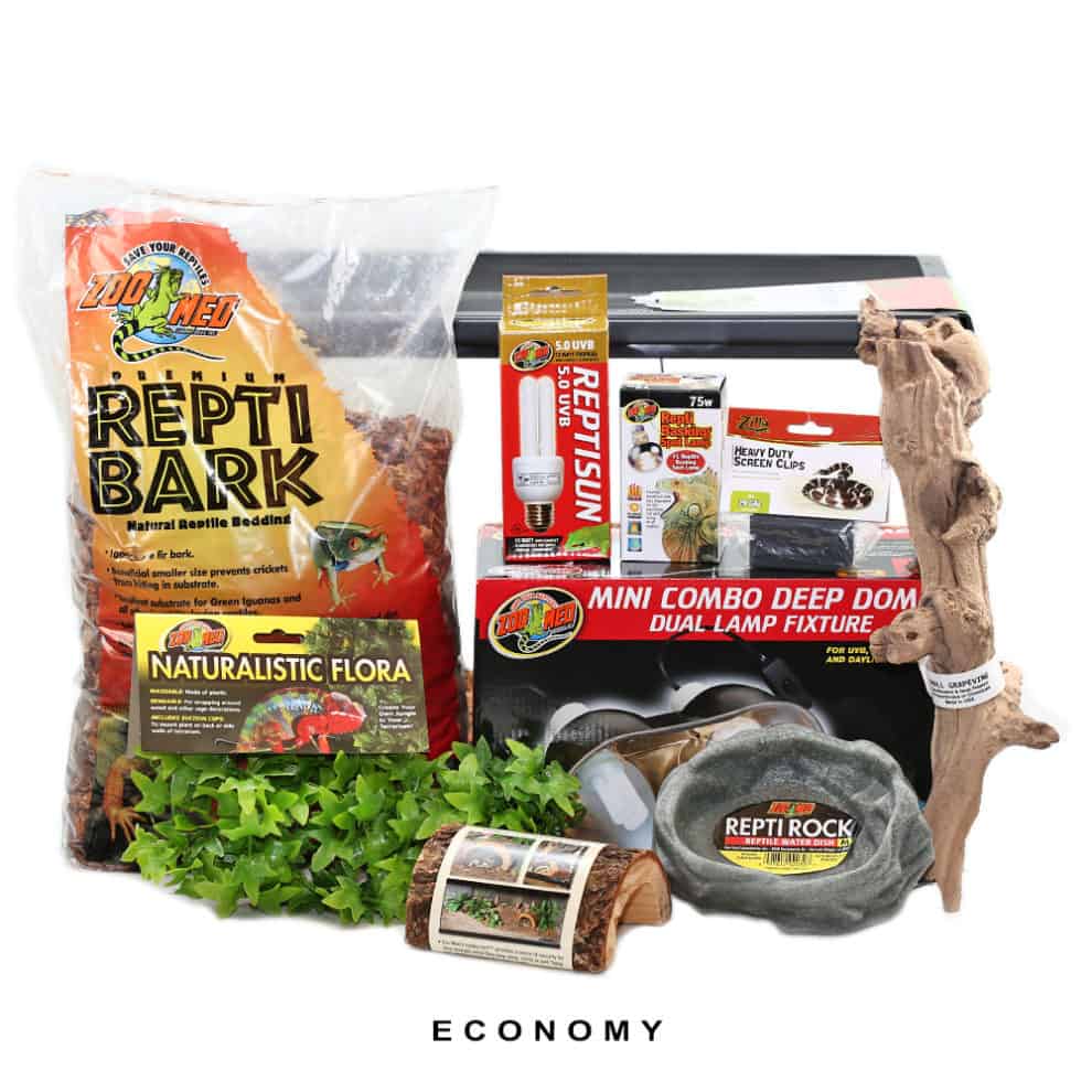 COMPLETE 10 Gallon Baby Corn/King/Milk/Rat Snake Setup - Underground ...