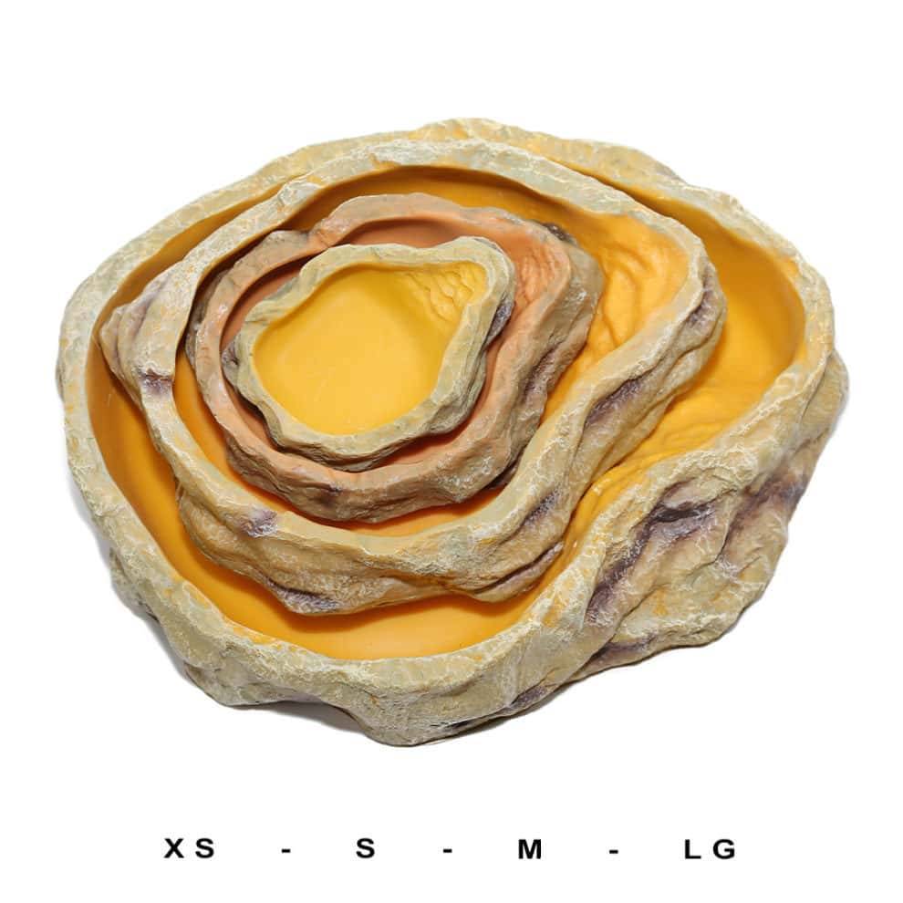 Repti Zoo Rock Water Dish - Underground Reptiles