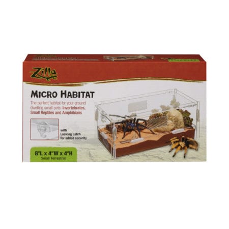 Zilla Micro Habitat Terrestrial Terrarium - Underground Reptiles