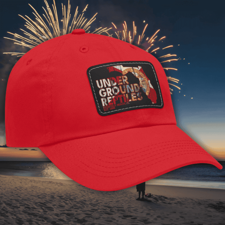 Florida Flag Patch Hat - Underground Reptiles